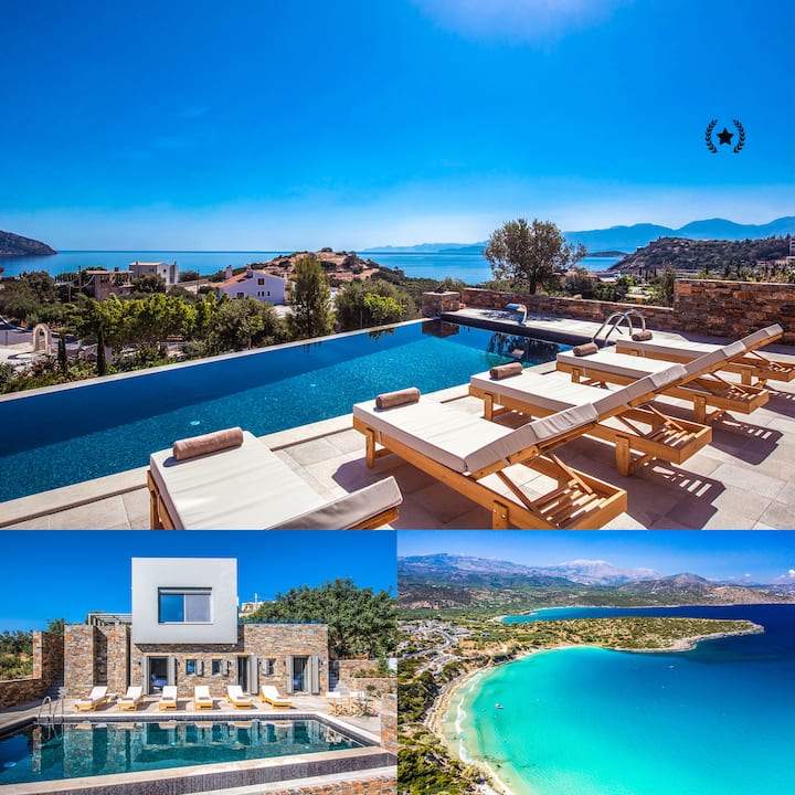 Walk To Beach / Private Pool / Breathtaking Views - Agios Nikolaos
