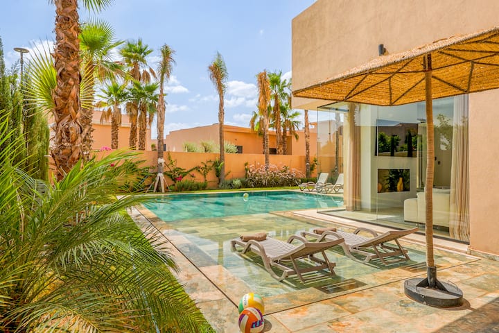 Nalia: Piscine Chauffée, Trampoline, 15min Médina - 모로코