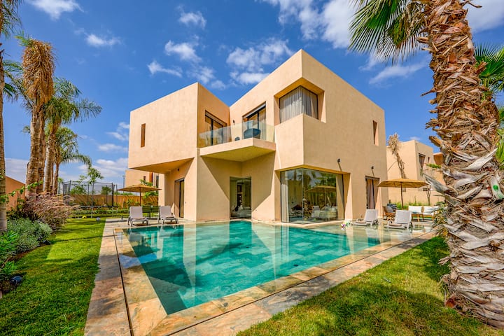 Nalia-pisc. Chauffée Offerte-trampoline-15m Médina - Marruecos