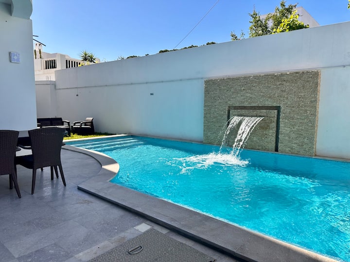 Samsara Villa Piscine Face Hotel Sindbad Hammamet - Hammamet