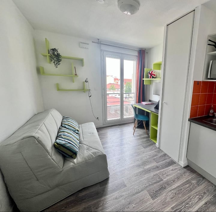 Studio – Accès Rapide Part-dieu – Métro - Villeurbanne