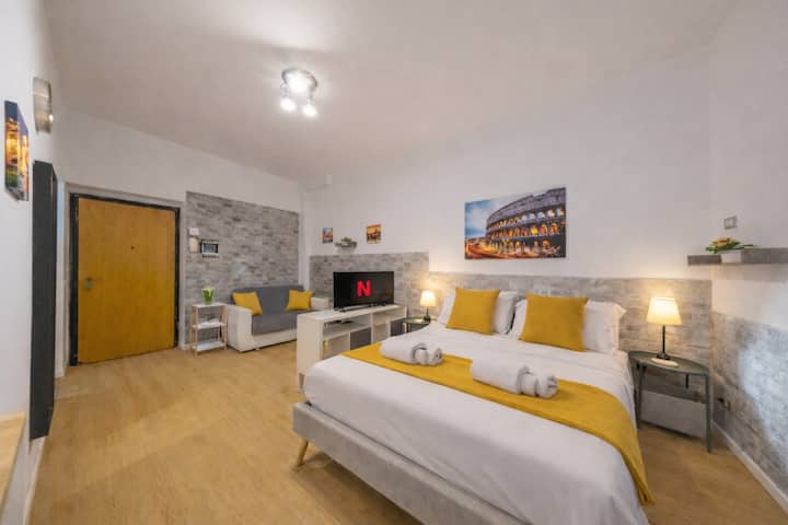 Design Loft San Giovanni | Métro A & Fiumicino - Rome