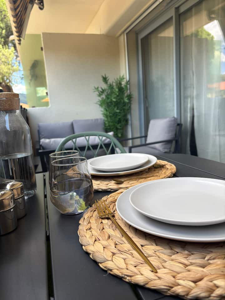 Studio Cosy Tout Confort (Wifi, Clim & Parking) - Le Pradet