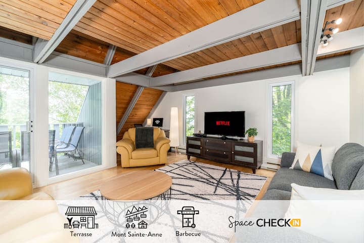 The Sky House | Mont St-anne | Sauna/pool | Bbq - Beaupré