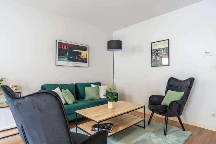 • La Bretonnerie • Parking Privé, 2 Ch, 4pers. - Tours