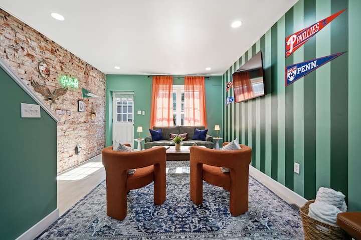 Sleeps 10-bbq Grill-fire Pit-pool Table-pac Man - Philadelphie, PA