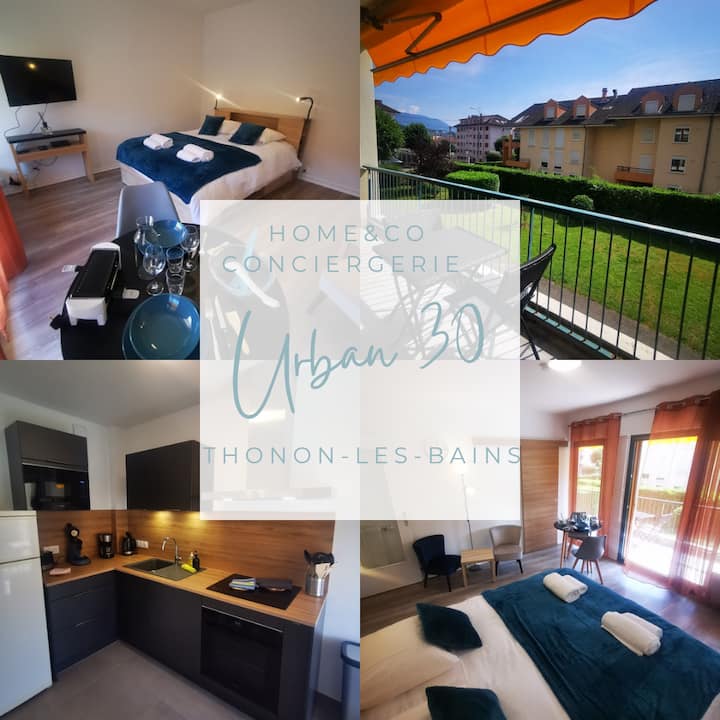 Urban 30 à 10 Min De La Gare Et 2min Hyper-centre - Thonon-les-Bains