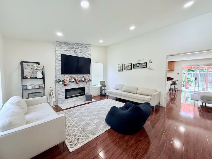 Morden New Garden Home 4beds-2bath Near Downtown - San Jose, CA