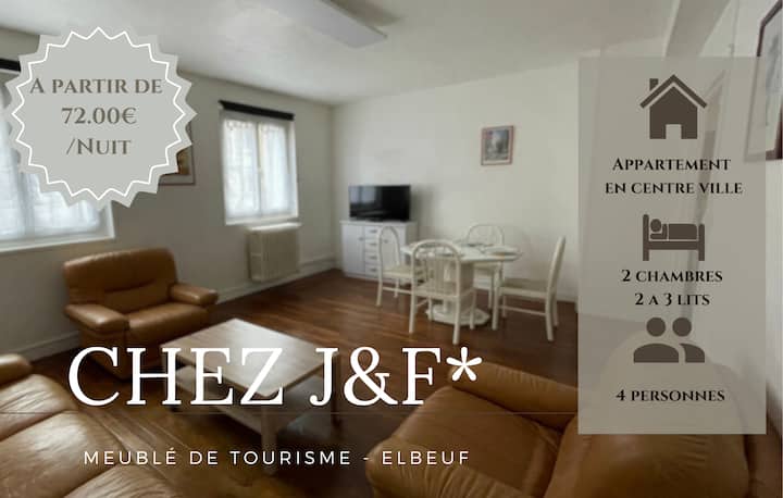 Appartement Centre Elbeuf - Cléon