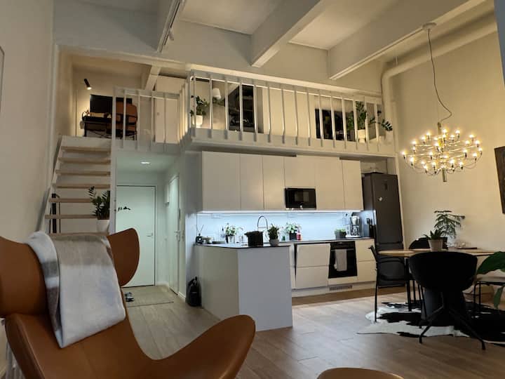 Laadukkaasti Viimeistelty Loft-kaksio Martissa - Turku