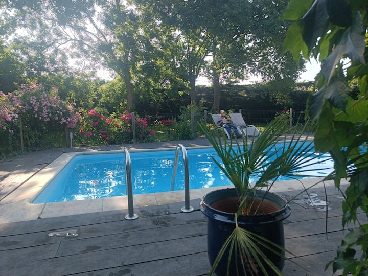 Un Appartement Duplex Avec Piscine - Le Pressoir