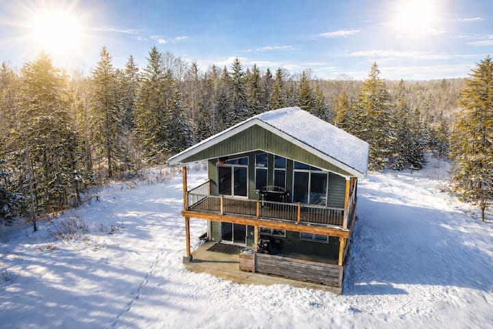 Chalet Au Spa Des Bois - Saint-Donat