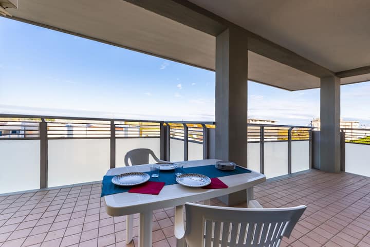 Appartement Accueillant Avec Vue Latérale Sur La M - Bibione