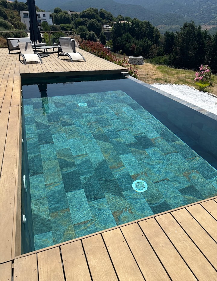 Chambre "Alivu" Vue Mer, Piscine Et Calme . - Corse-du-Sud