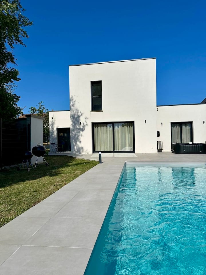 La Villa Mila - Piscine & Spa - 土爾