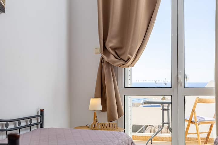 Panoramio Paleohora 14a Seaview Apartment Balcony - Sougia