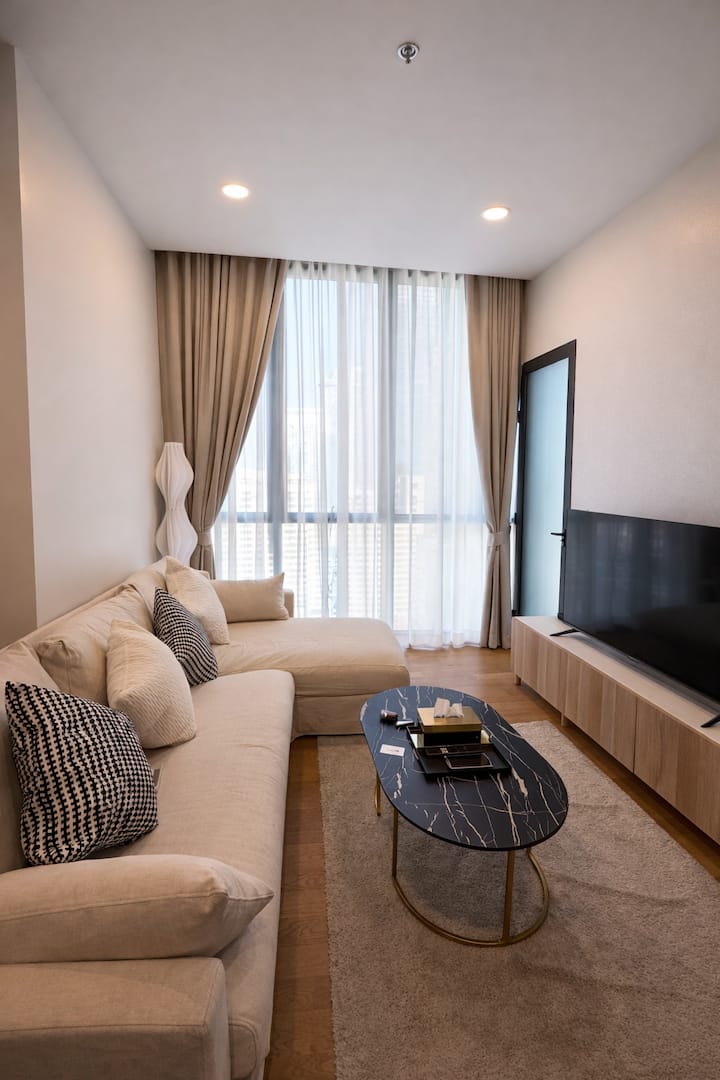 Luxury 2br | Superhost | Near Siam Paragon - Bangkok