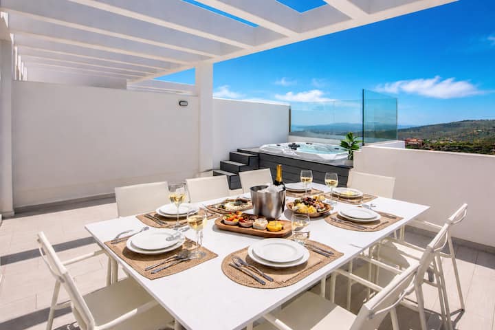 Golden View 2318 Jacuzzi & Beach - Manilva