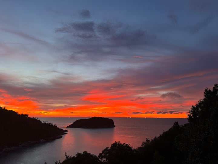 Dream View House - Beach Access Ice Bath Workspace - Ko Pha-ngan