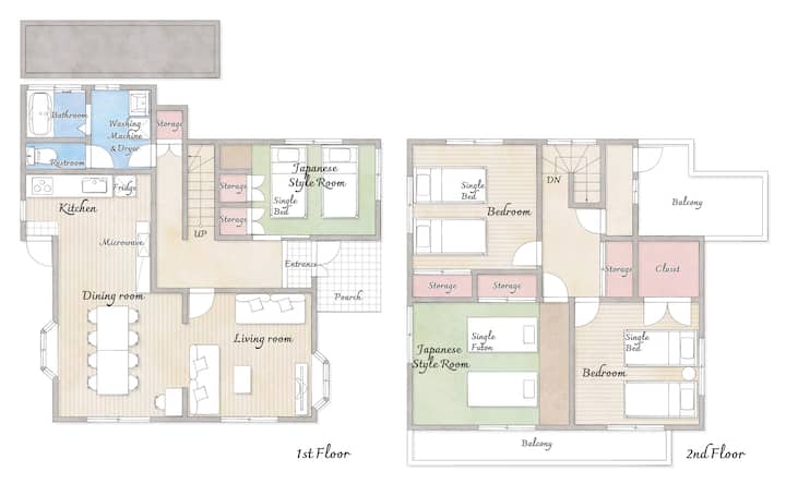 京都駅10分_8人貸切_4br_villa Ishiba-otsu By Kyoto_ヴィラ石場大津 - Shiga