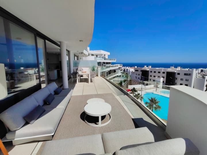 Sunny And Luxury See Views Apartment In Fuengirola - Fuengirola