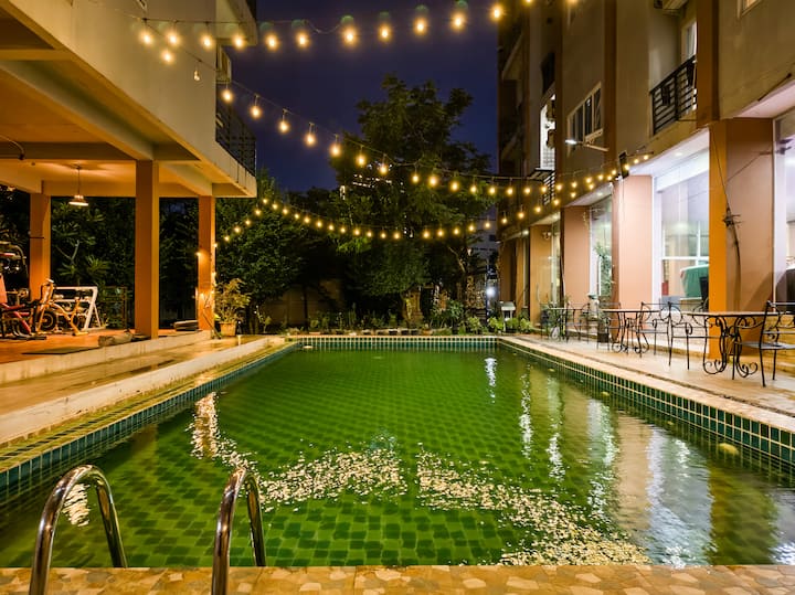 Pool View 1 Bedroom Apartment, Khouvieng - Vientiane