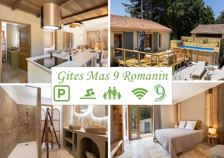 Mas9romanin : Gîte Chers Parents (Piscine Privée) - Saint-Rémy-de-Provence