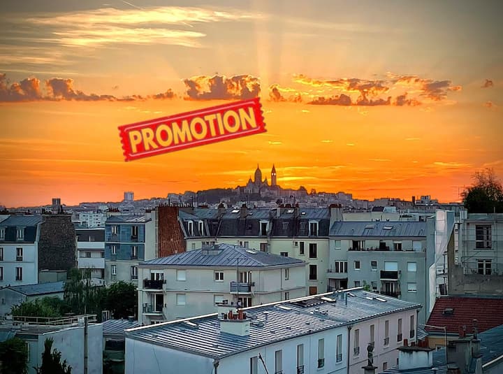 Sunsets Over Montmartre - Quartier de Belleville