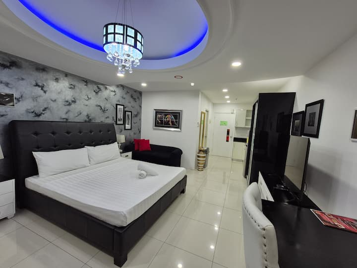 Cozy Studio Unit 4th Floor - Kandi Palace - Angeles