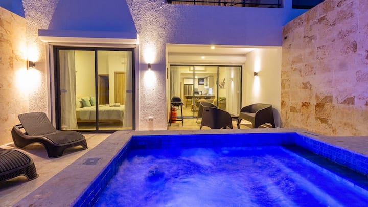 Apt In Punta Cana W/jacuzzi And Artificial Beach - Punta Cana