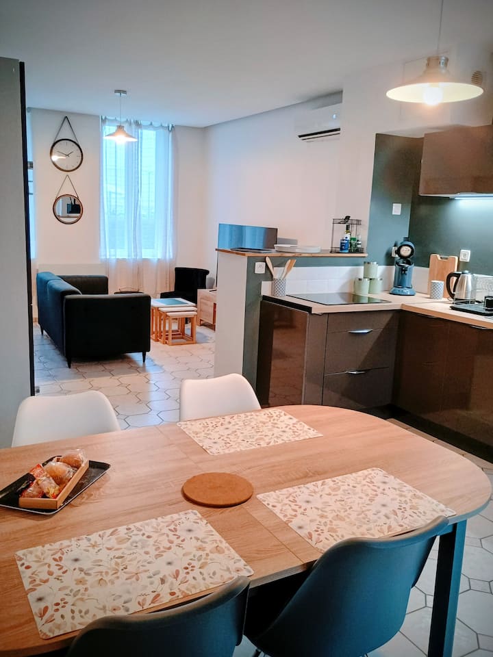 Maison D’eva, Bollaert,jacuzzi, Wifi, Arena,4pers - Liévin