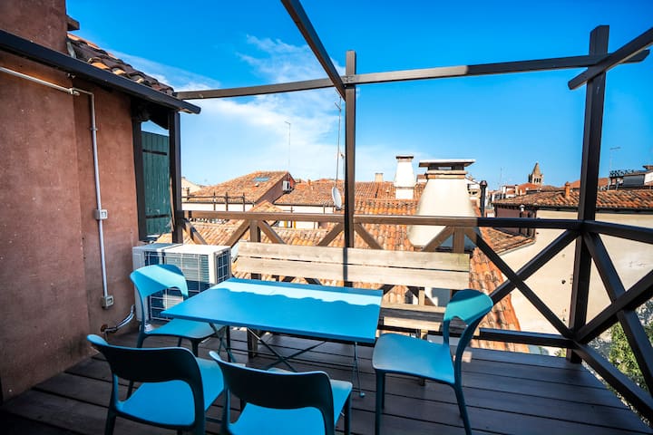 Ca Sardi - Rooftop Terrace Penthouse | City Center - 베네치아