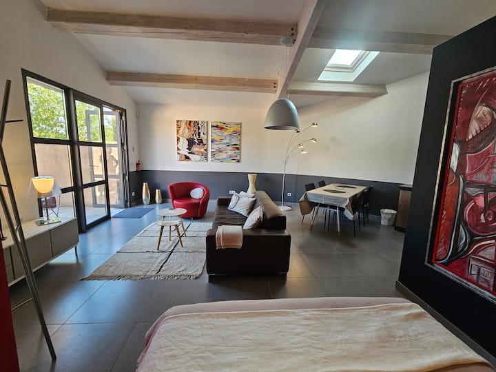 Loft Casa Couderc Terrasse Parking - Velaux