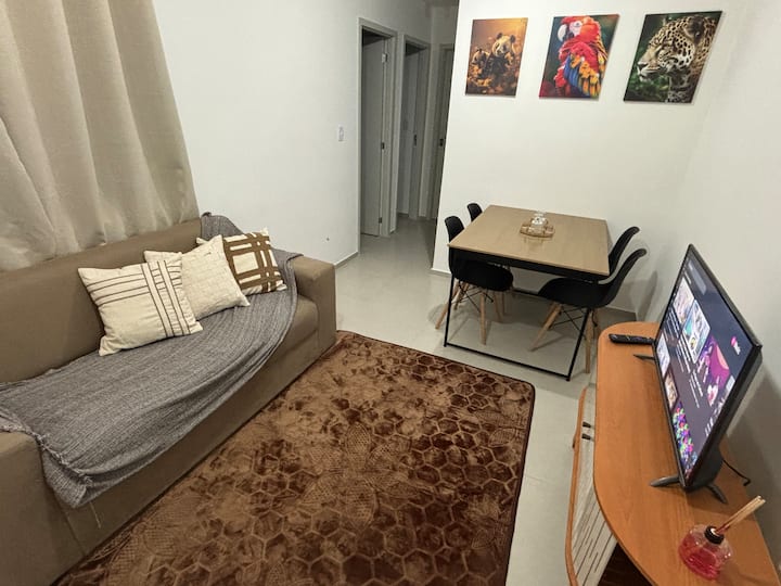 Apartamento Com Ar Em Condomínio Fechado - Feira de Santana