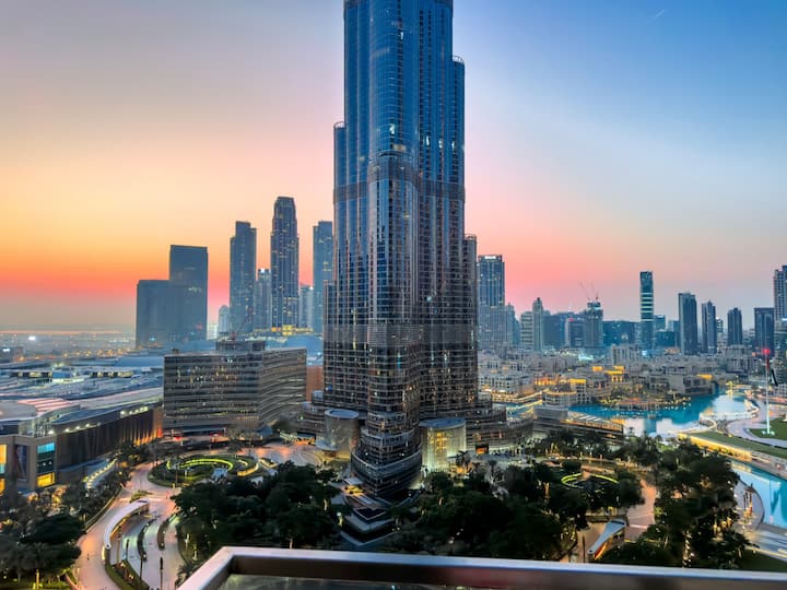 Burj Khalifa Direct View 2br In Burj Vista - Dubai