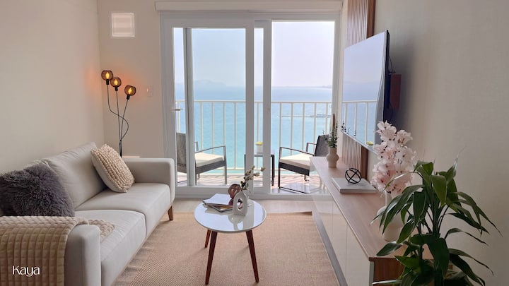 Kaya–luxury Stay |1br| Sea View | Private Balcony - Peru