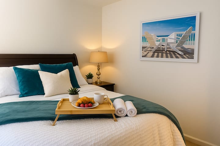 Sunny 1br Wifi & Parking Near Shops, Golf & Dining - Santa Clara University, Santa Clara