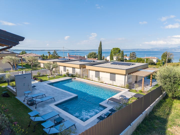 Terrazza 1. Villetta Con Due Camere Da Letto - Lazise