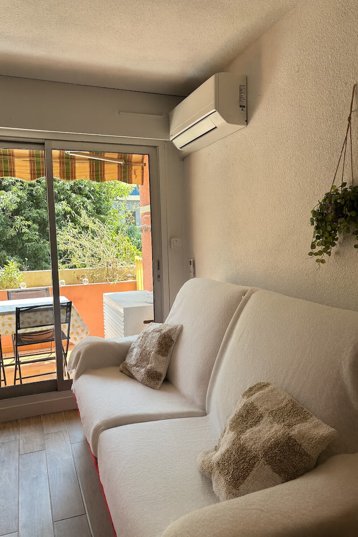 Studio Cabine Cosy Au Lavandou - 500m Des Plages - Le Lavandou