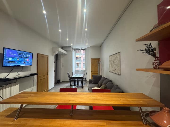 Grand 4p-hyper Centre Nice - Tram Garibaldi - Clim - Nice