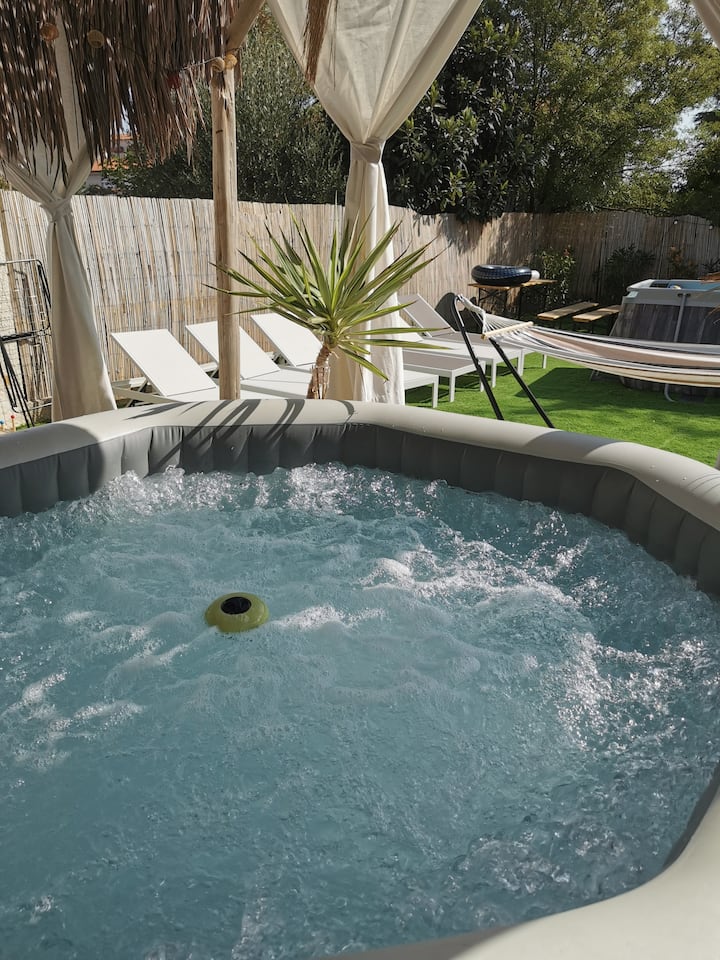 "La Villa D'aqui" Cosy  Avec Piscine & Jacuzzi - Hérault