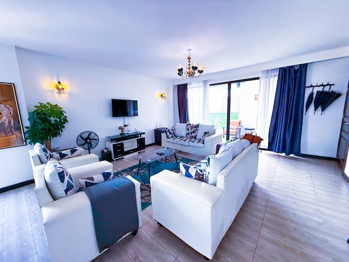 3br | Work-friendly | Rooftop Pool & Gym Access - Nairobi