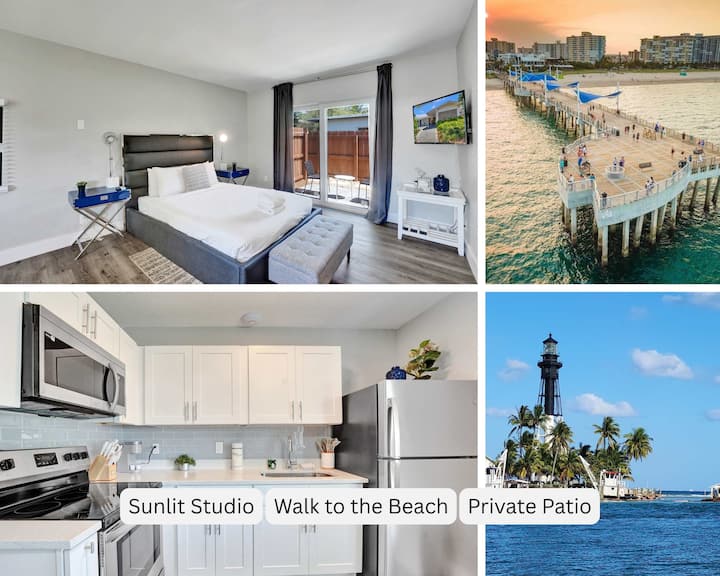 Pelican Cove Studio W/ Kitchenette & Patio - Pompano Beach, FL