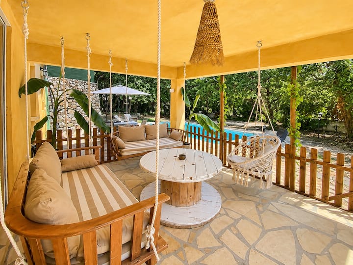 La Cigale- Rez De Villa Avec Piscine - Fayence