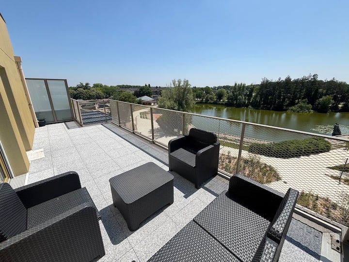 Roof Top - 5 Min De La Gare - Château de Nandy