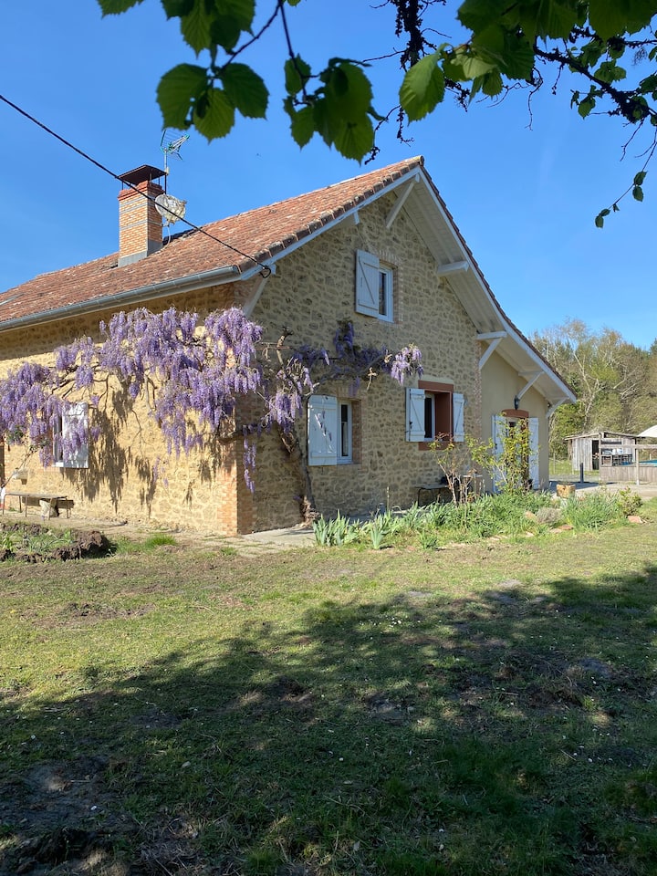 Airial Landais Avec Pool Pleine Nature à Arjuzanx - Landes
