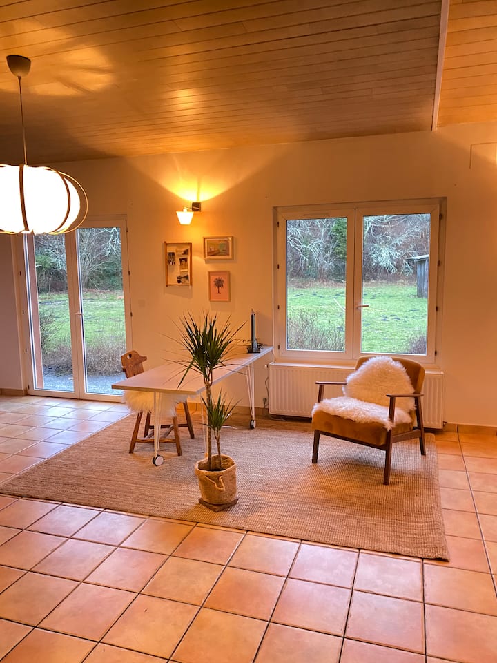 Forest House With Garden At Ajurzanx/morcenx - Morcenx