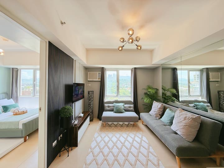 1br Condo | City Center | 5pax | It Park-wifi/pool - Cebu