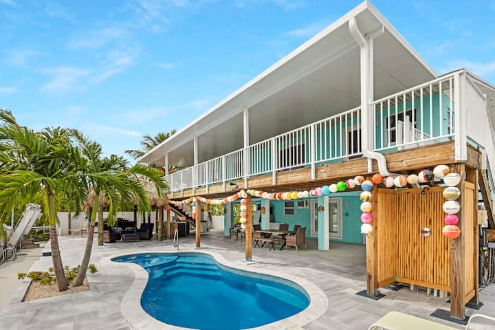 4br/3ba Home W/ Pool & 32' Dock - Marathon, FL