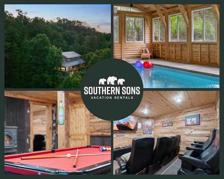 New! Indoor Pool, Central, Movie Theatre, Hot Tub! - Pigeon Forge, TN